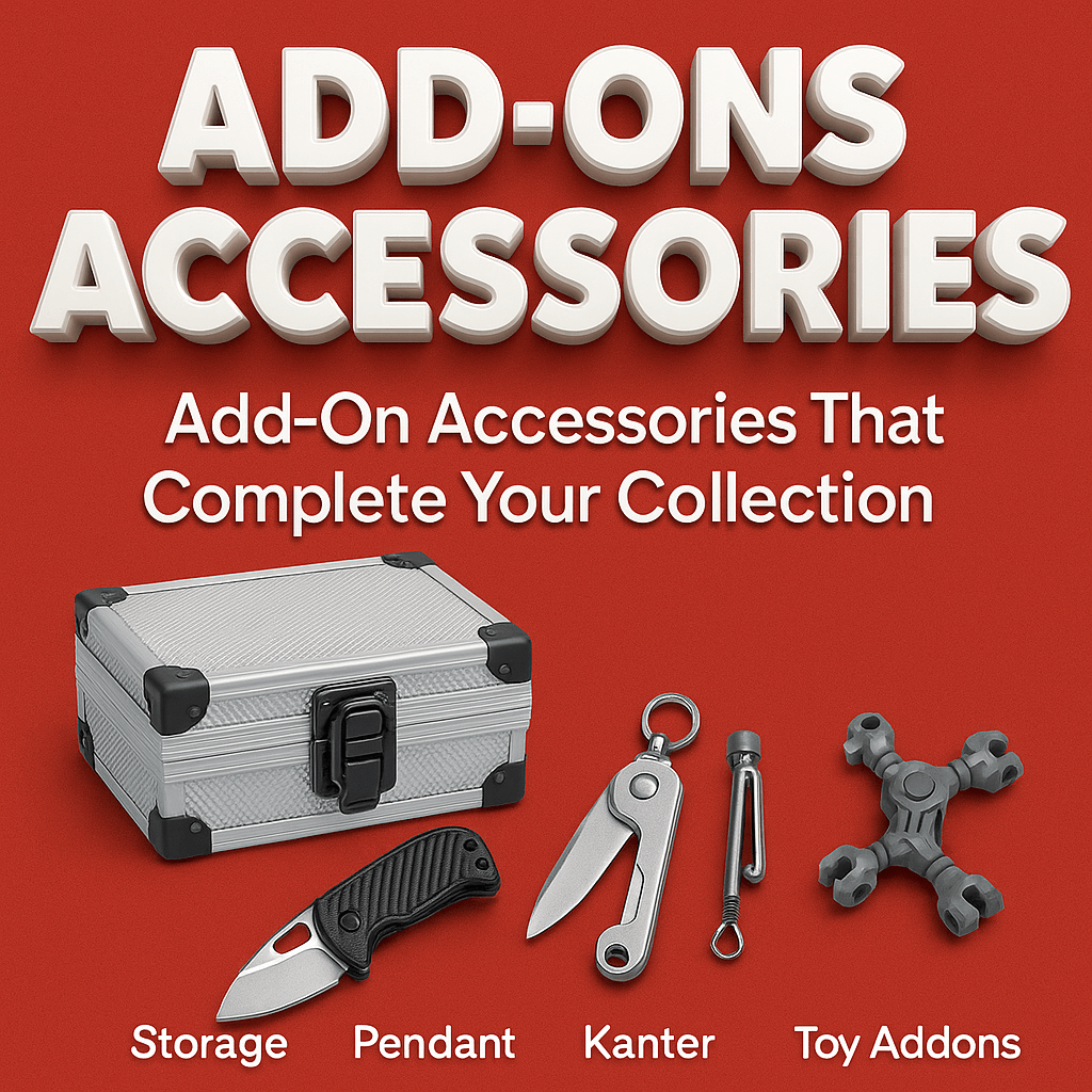 Pendants, Add-Ons & Accessories: Elevate Your Gear
